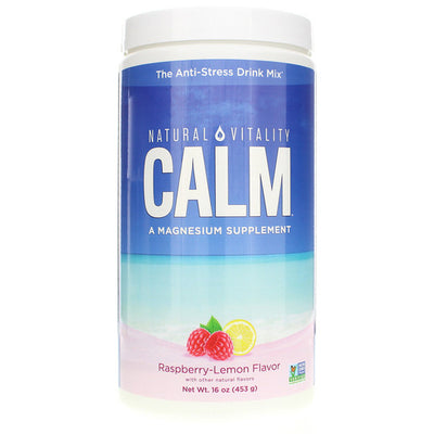 Natural Calm Raspberry / Lemon 453 Grs - Mundo Vitaminas